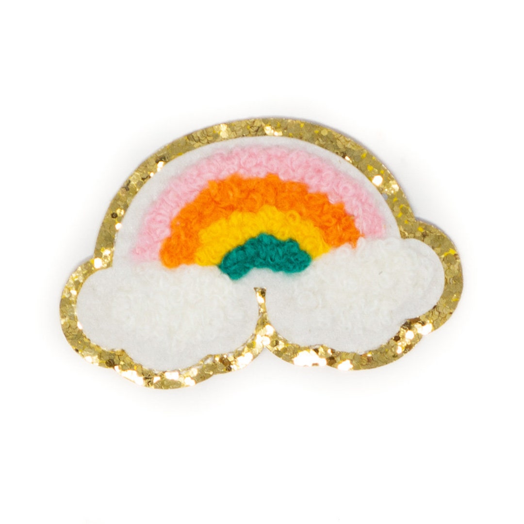 2.25 Chenille Rainbow Iron-on Patch - Etsy