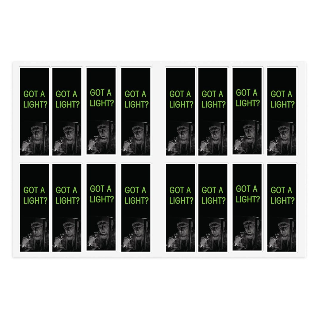 Got a Light? Stickers for Lighters - Etsy