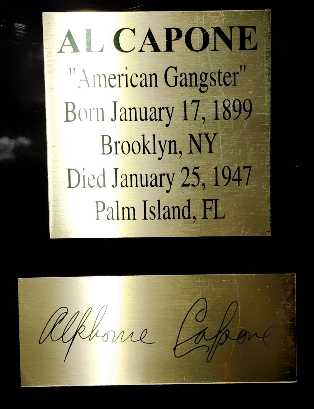 Collectible Al Capone Frame - Etsy