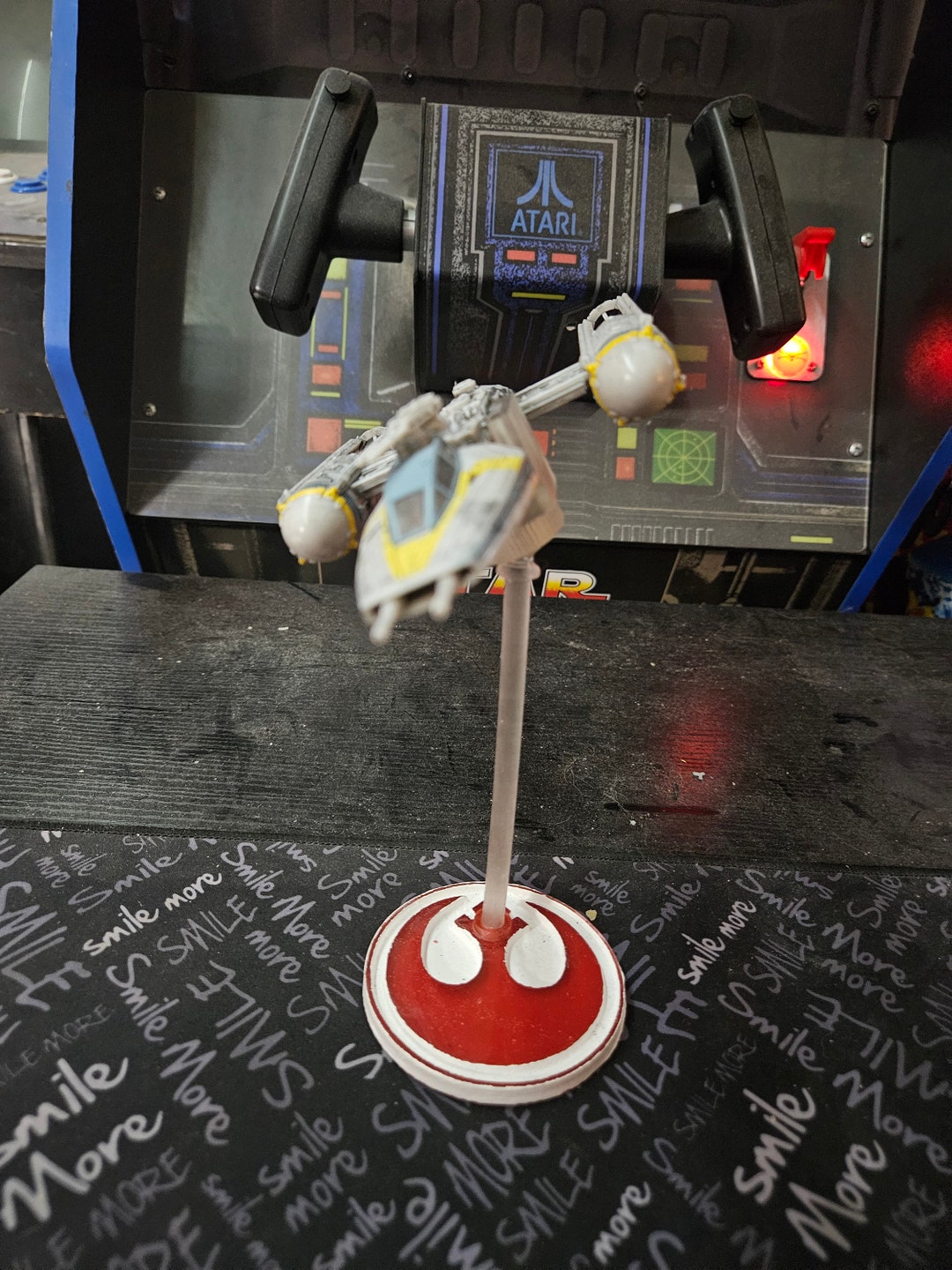 Micro Galaxy Squadron Y-wing Stand - Etsy