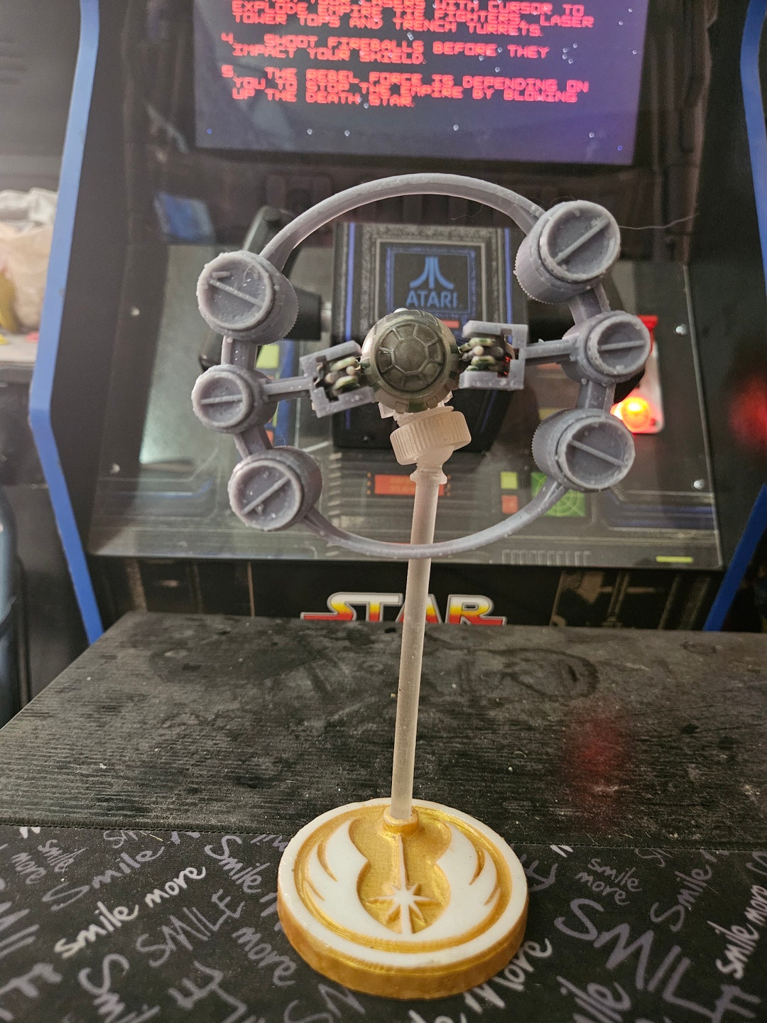 Micro Galaxy Squadron Yoda's Starfighter Hyperspace Ring - Etsy