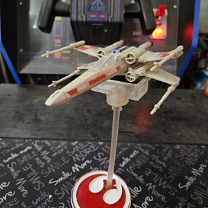 Micro Galaxy Squadron Rebel X-wing Stand - Etsy