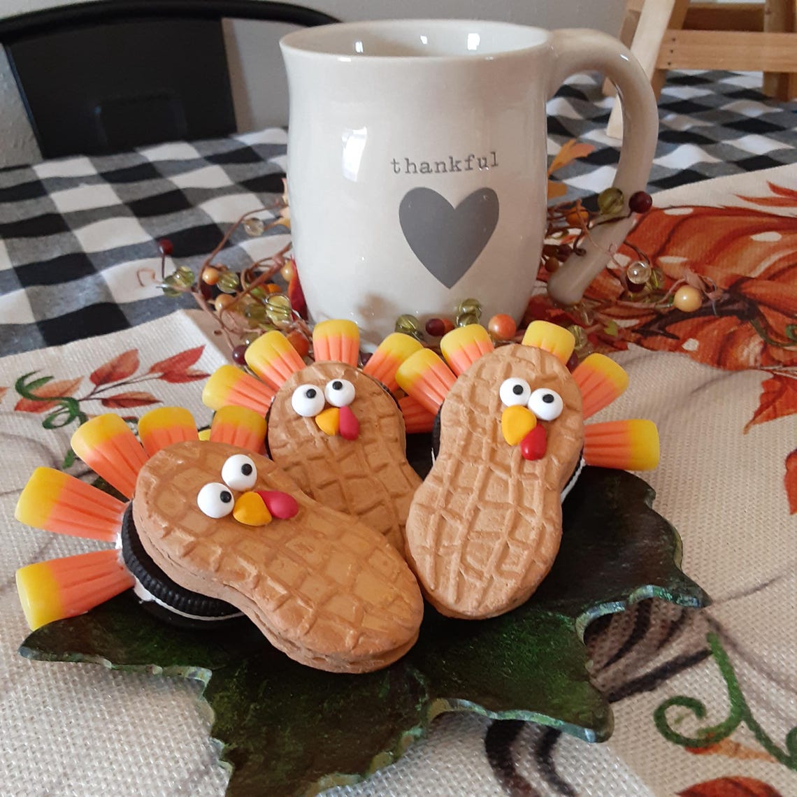 Thanksgiving Fake Bake Turkey Cookie - Etsy