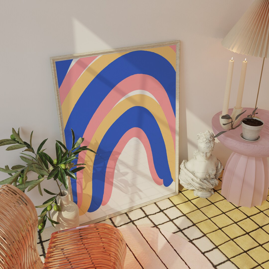 Danish Patel Printable Wall Art Preppy Room Decor Pastel Goth Decor ...