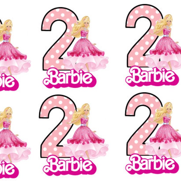 Barbie Cupcake - Etsy