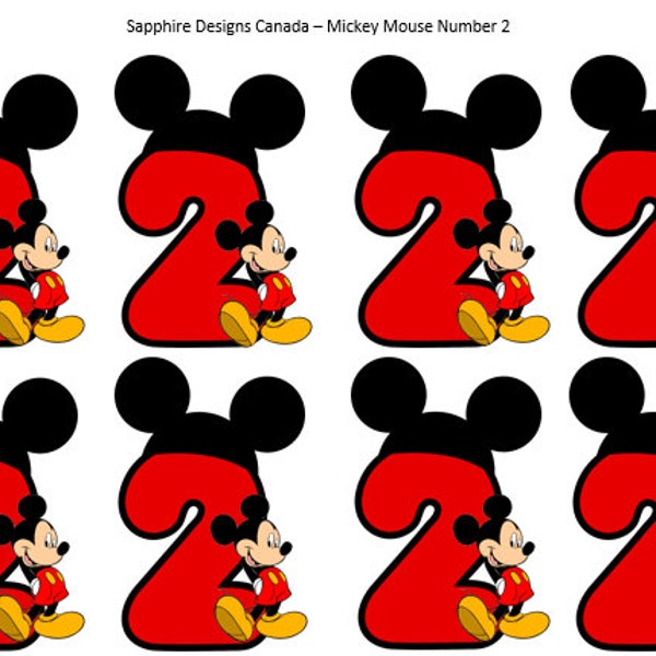 Mickey Mouse Cupcake - Etsy