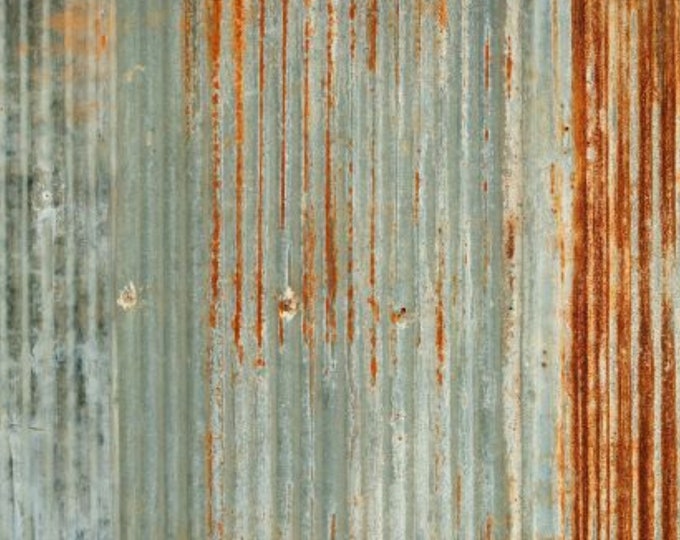 Decoupage Paper • Corrugated Metal Paper • Industrial • Vintage • Gunge ...