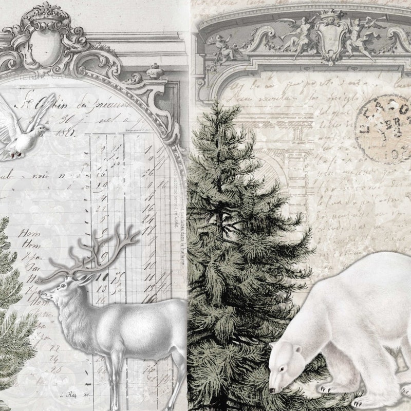 Roycycled Decoupage Paper - Etsy