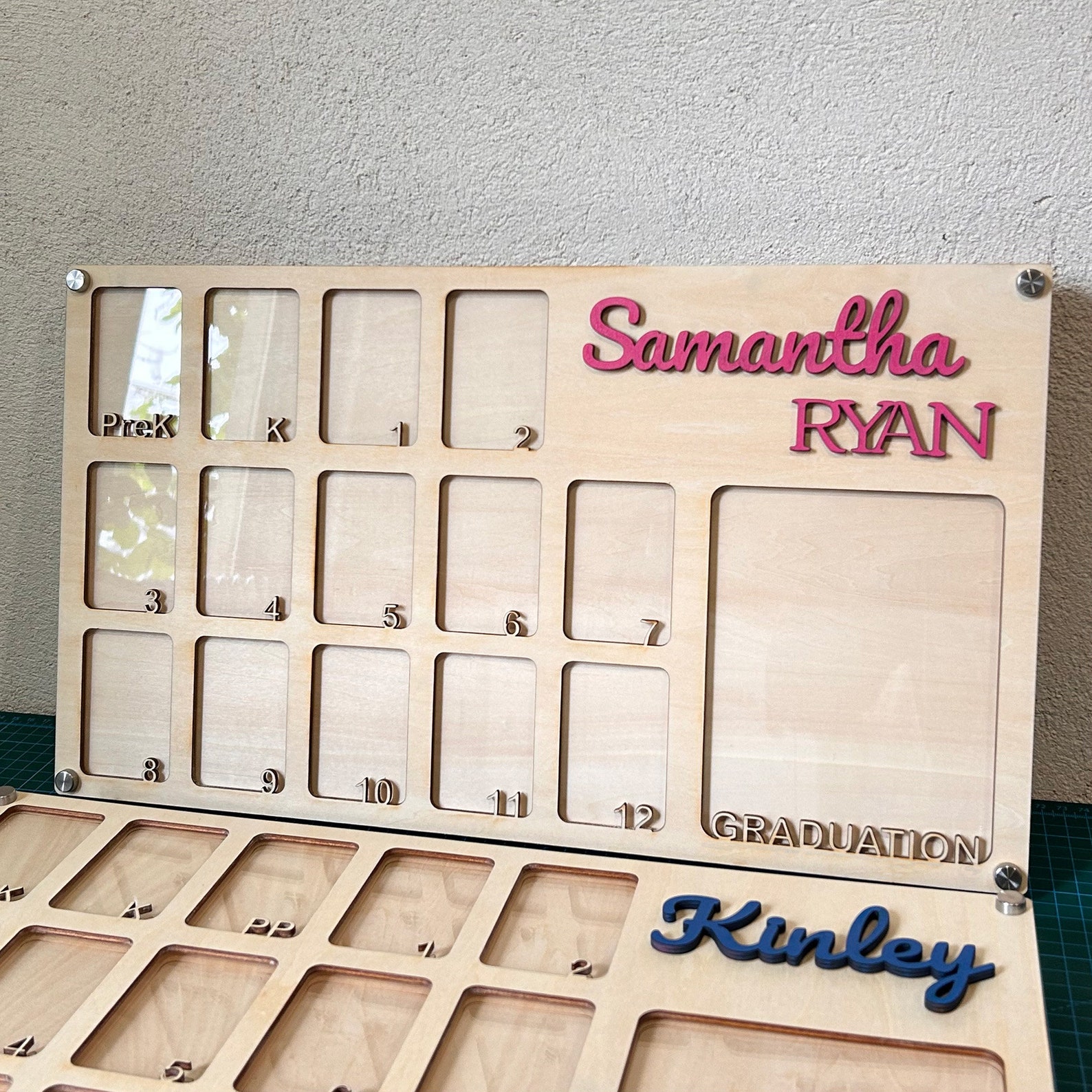 Personalized Pre K to Graduation School Picture Frame School Years ...