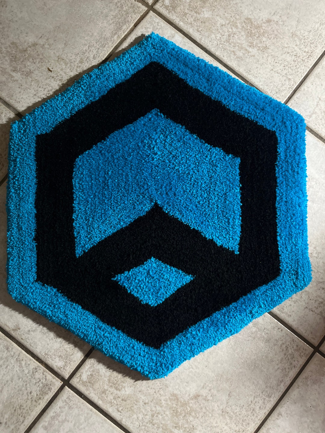 Handmade Supertask Logo Rug - Etsy