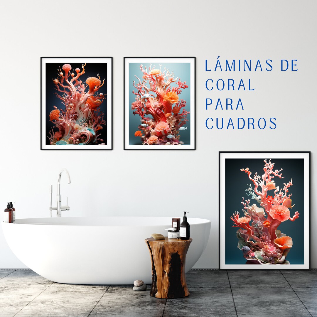 Coral Prints, Illustrative Prints, Illustrations for Paintings, Prints ...
