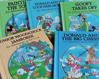 90s Disney's Small World Library Set of 14 - Etsy