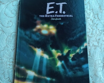 Vintage ET the Extra-terrestrial Storybook Large Softback Book 1982 ...
