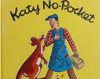 Katy No-pocket, 1944, 1st Edition , 1st Printing in DJ , H.A REY , Emmy ...