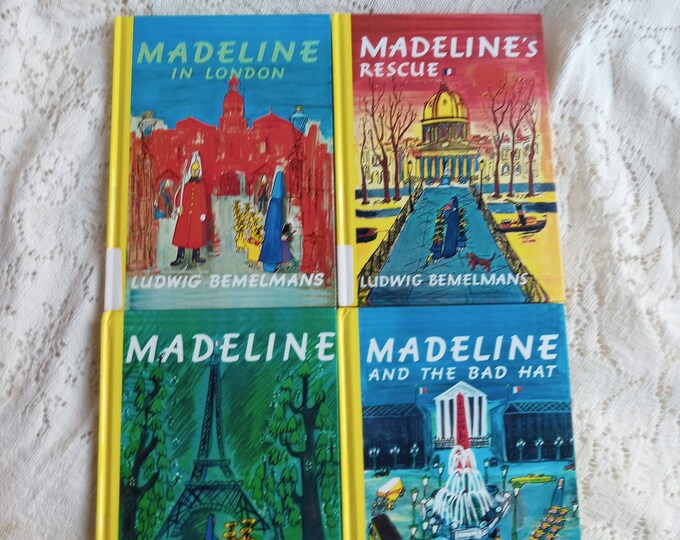 Madeline Set!! 1990s 4 Book SET!! - Etsy