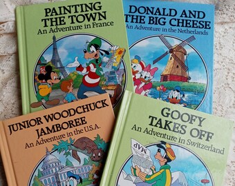 90s Disney's Small World Library Set of 14 - Etsy