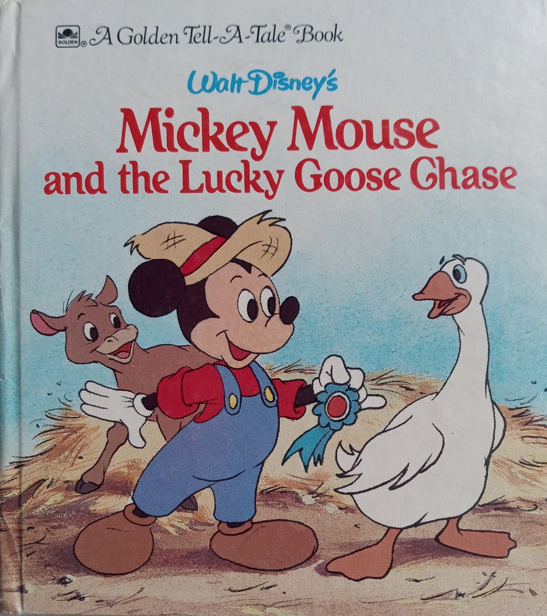 Mickey Mouse and the Lucky Goose Chase - Etsy