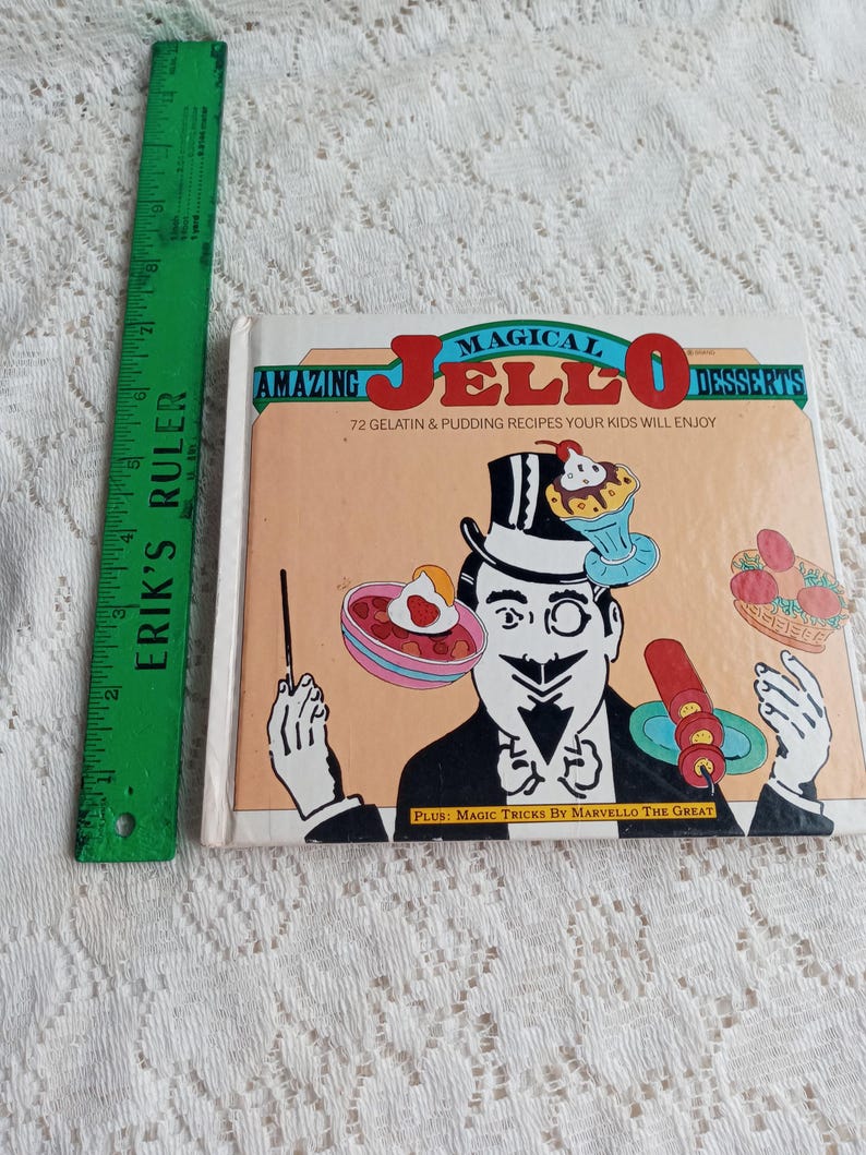 1977 Amazing Magical Jello Desserts - Etsy
