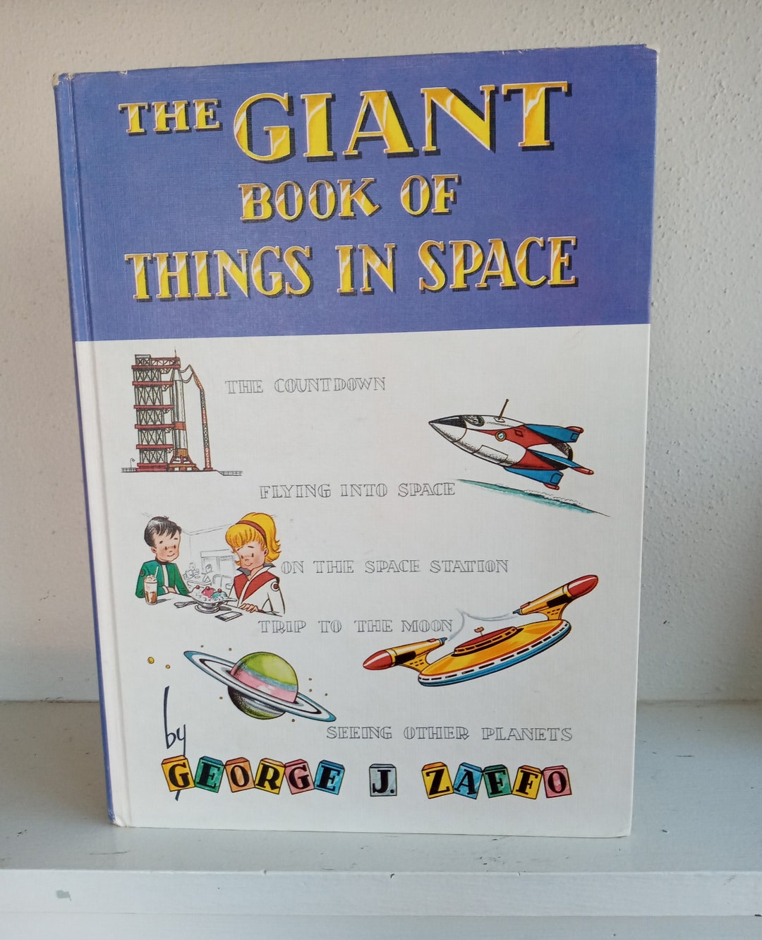 1969 the Giant Book of Things in Space - Etsy