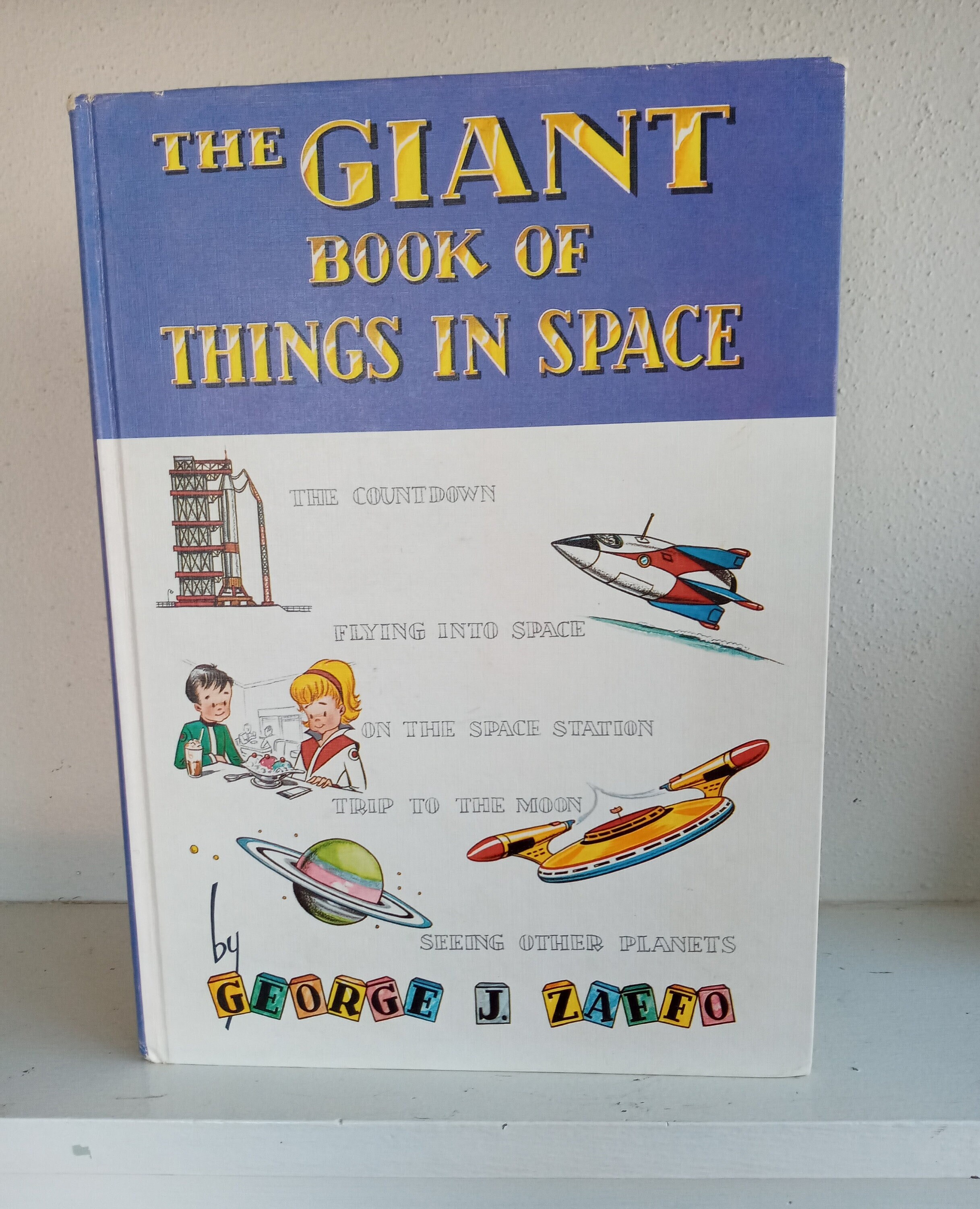 1969 the Giant Book of Things in Space - Etsy