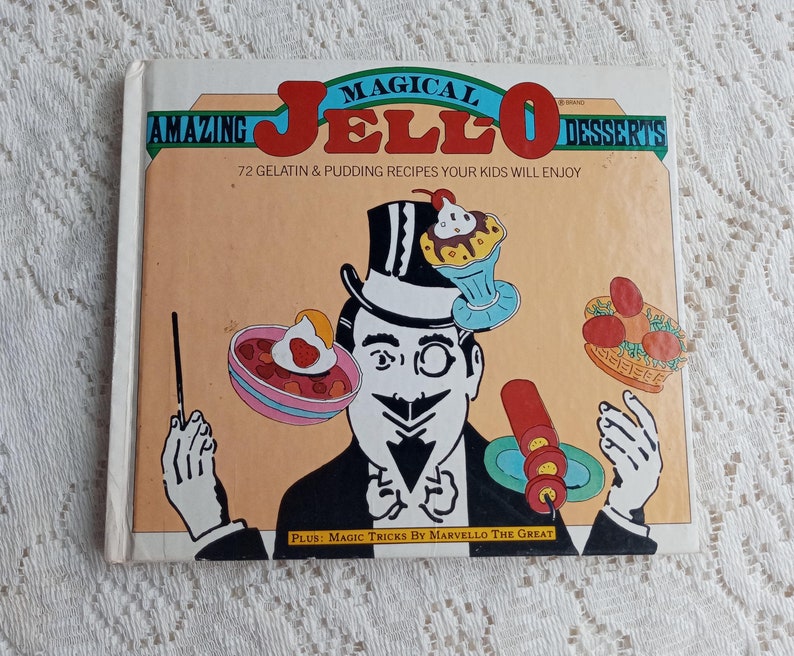 1977 Vintage Jello Cookbook: Magical Dessert Recipes - Etsy