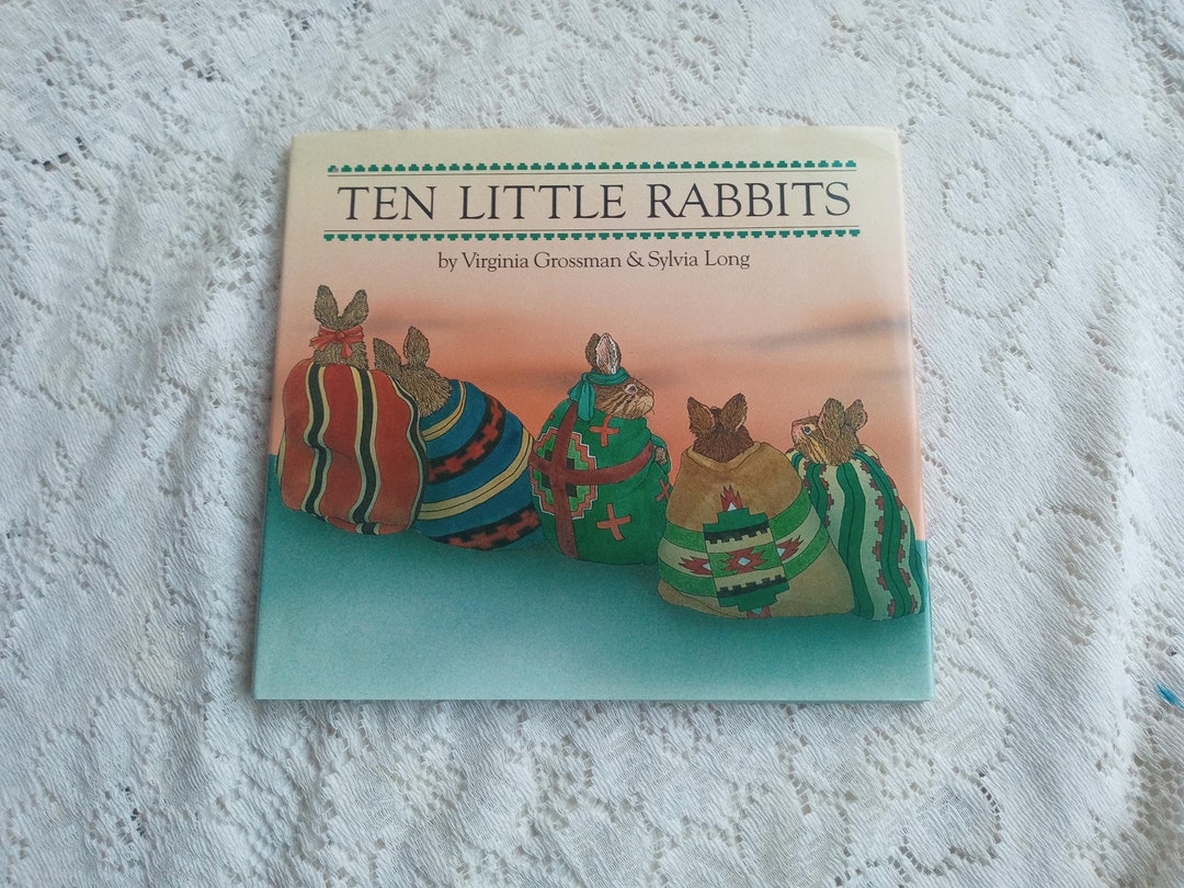 1991 HARDCOVER Ten Little Rabbits - Etsy