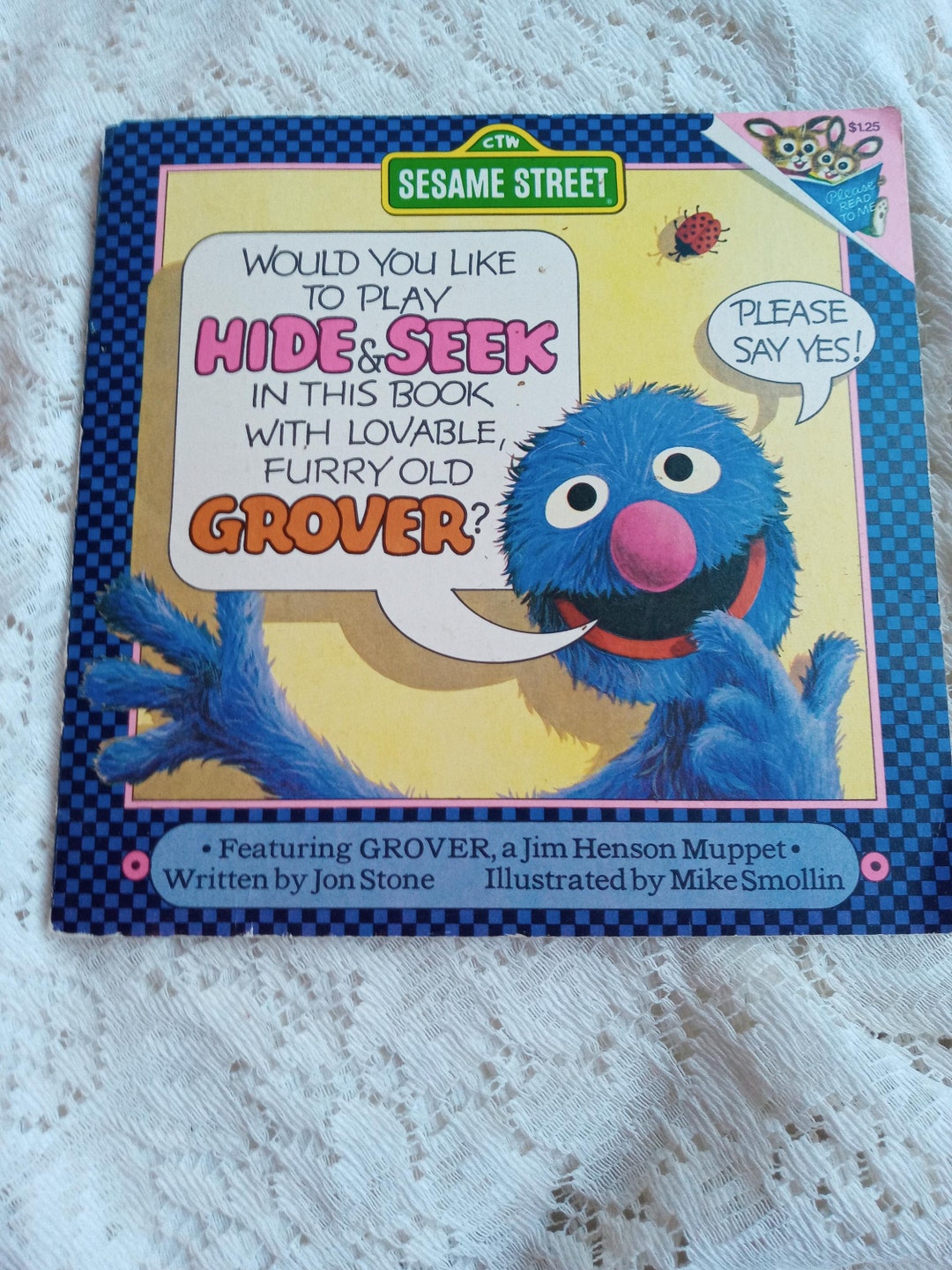 1976 Grover Hide & Seek Book - Etsy