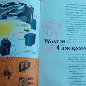 1962 Cinerama Book: the Wonderful World of the Brothers Grimm - Etsy