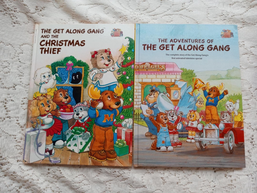 1980s the Get Along Gang 2 BOOK SET!!! - Etsy