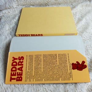 1985 Teddy Bears Book - Etsy