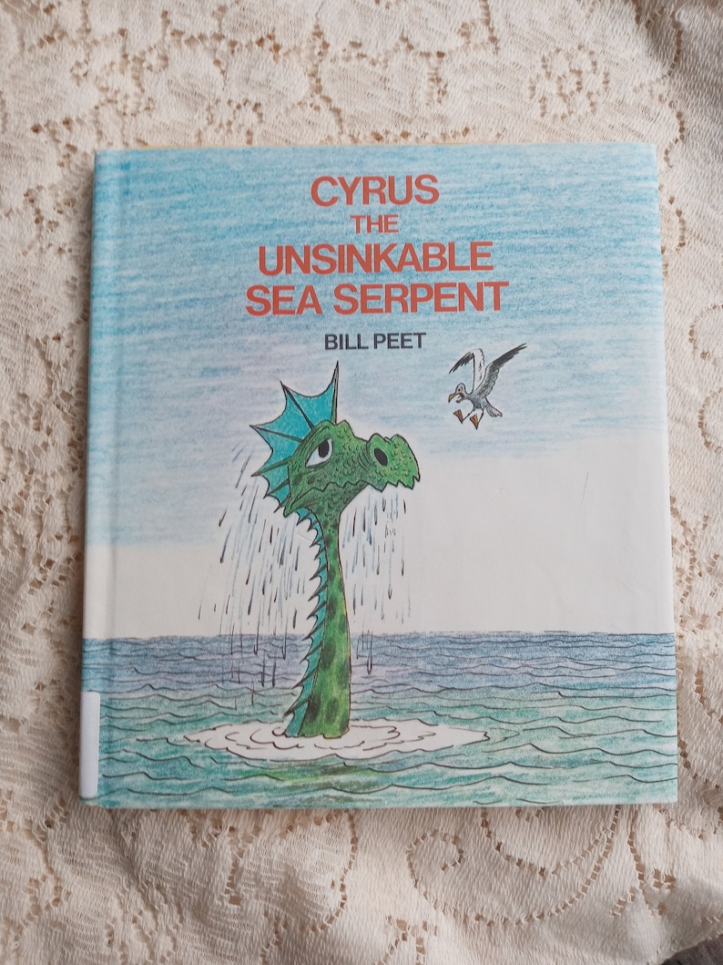 RARE Bill Peet Classic Cyrus the Unsinkable Sea Serpent - Etsy