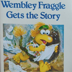 Wembley Fraggle 1984 RARE Fragile Rock Book - Etsy