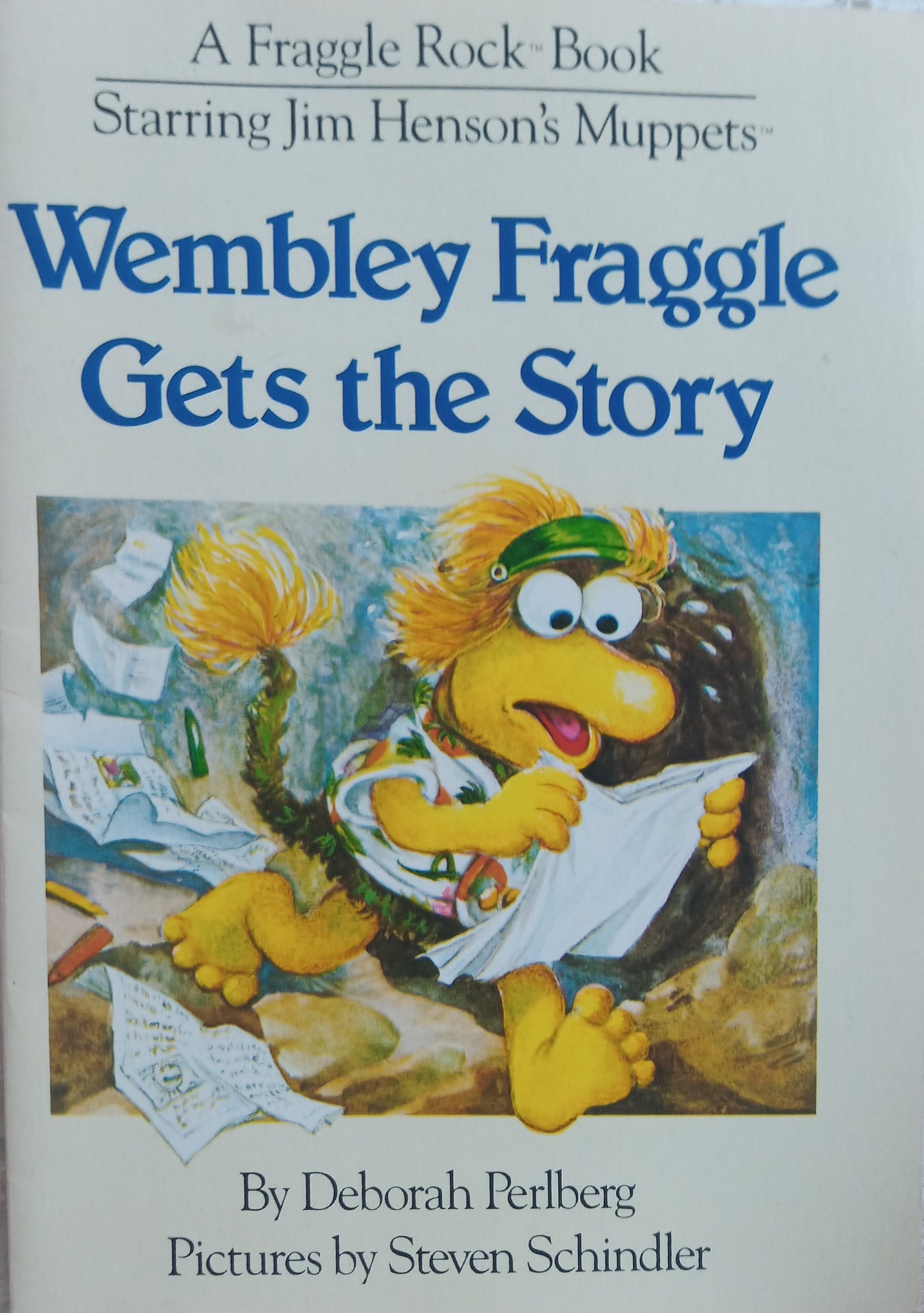 Wembley Fraggle 1984 RARE Fragile Rock Book - Etsy