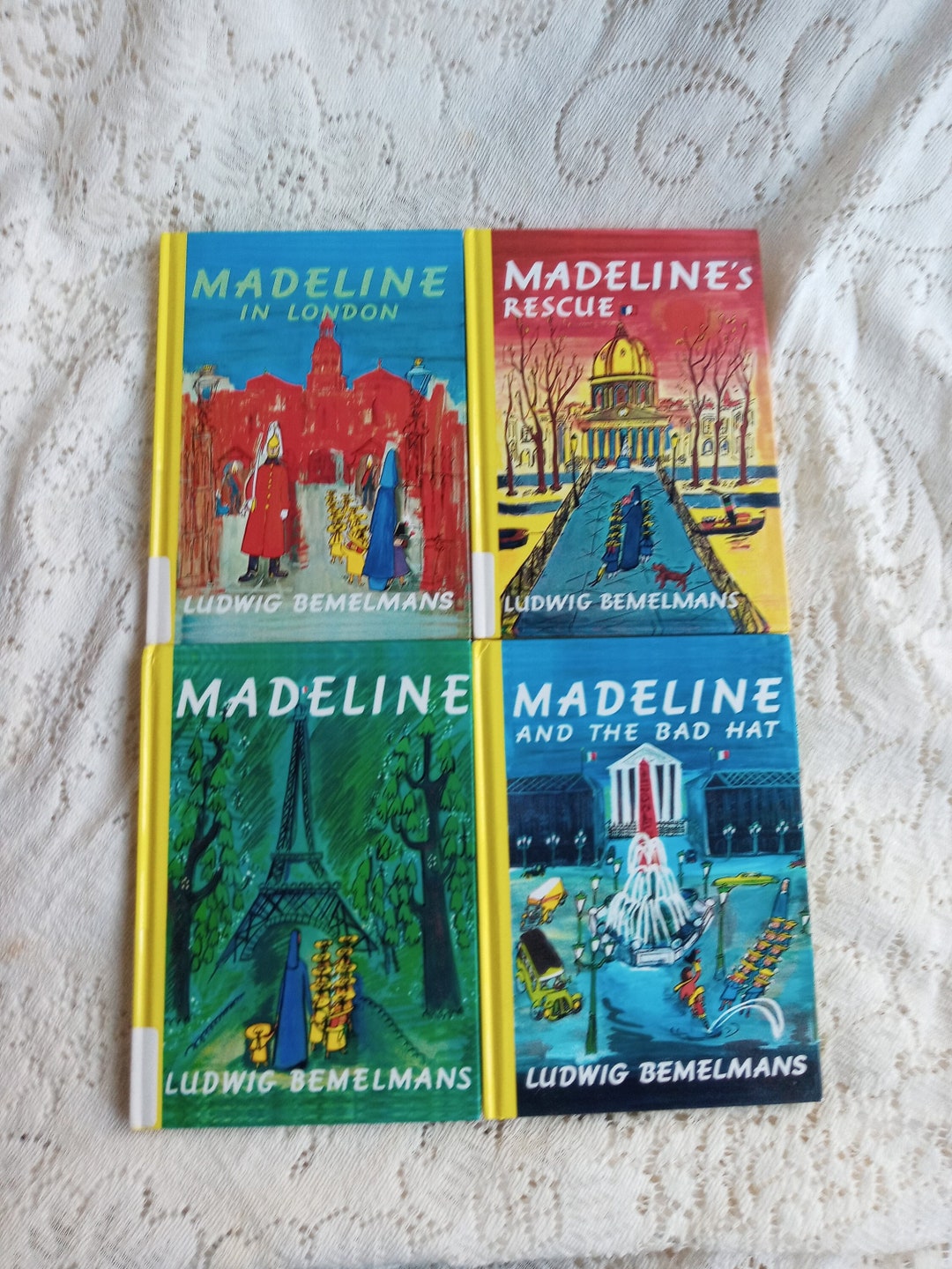 Madeline Set 1990s 4 Book SET - Etsy