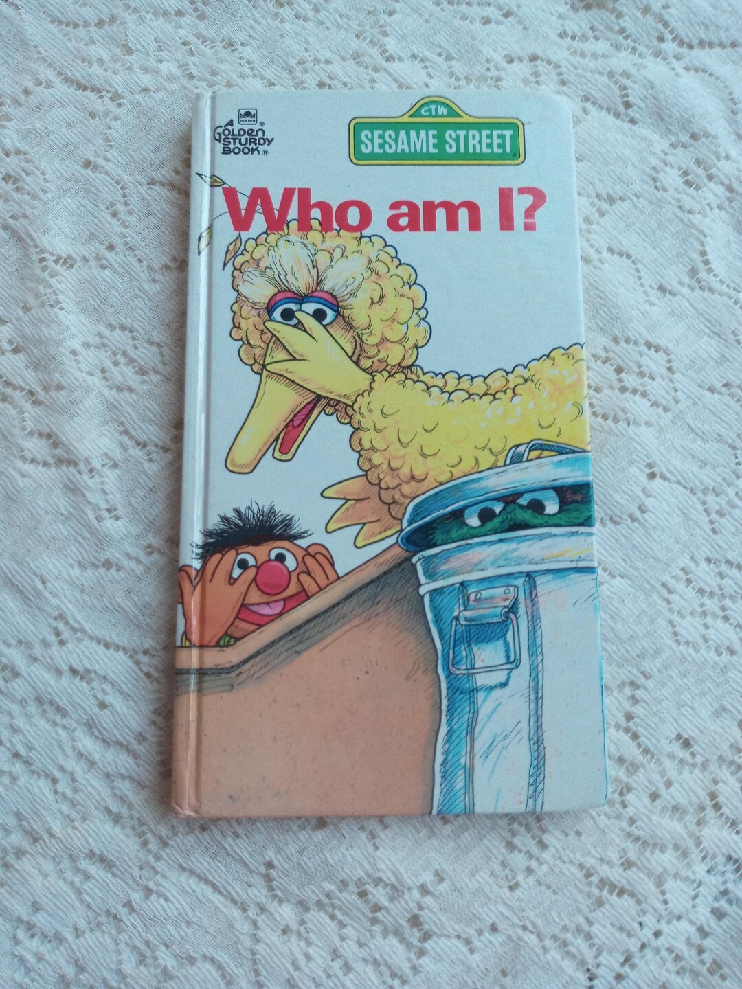 Sesame Street Who Am I 1978 Golden Sturdy Board Book - Etsy