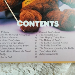 1985 Teddy Bears Book - Etsy