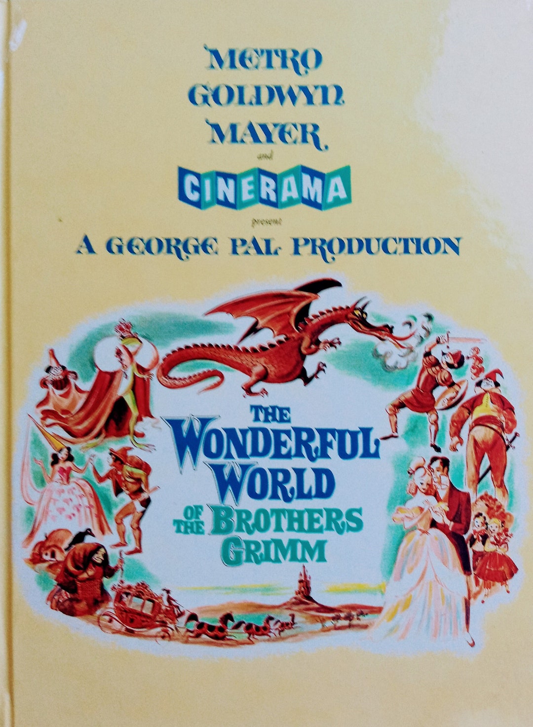 1962 Cinerama Book: the Wonderful World of the Brothers Grimm - Etsy
