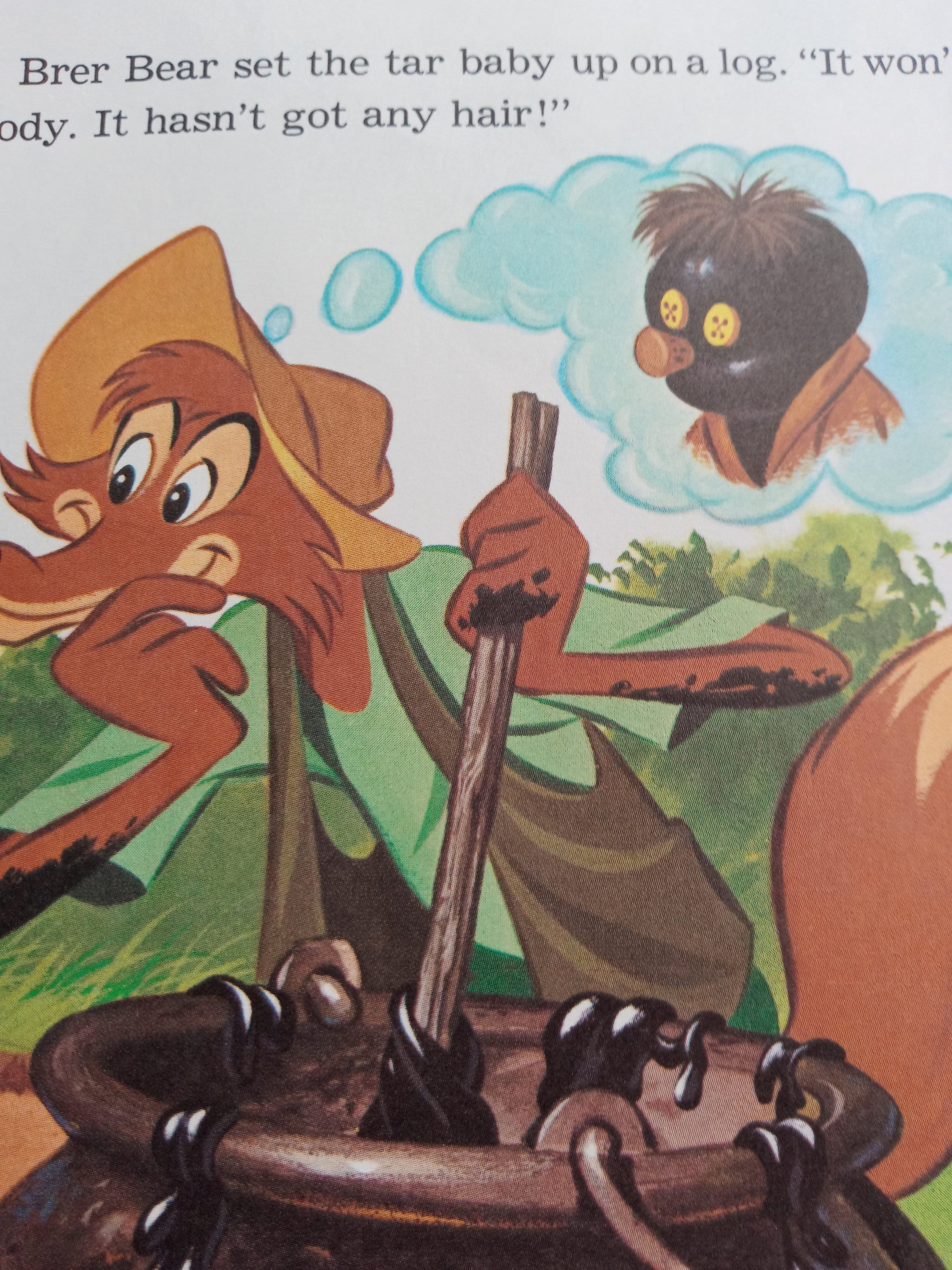 Brer Rabbit and the Tar Baby - Etsy