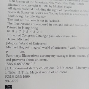 1999 Magical World of Unicorns - Etsy