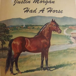 1947 Justin Morgan Had a Horse - Etsy