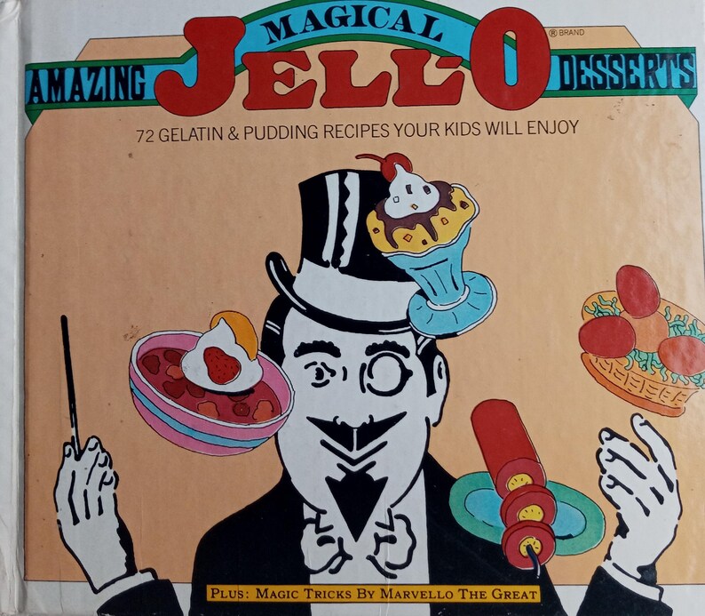 1977 Amazing Magical Jello Desserts - Etsy
