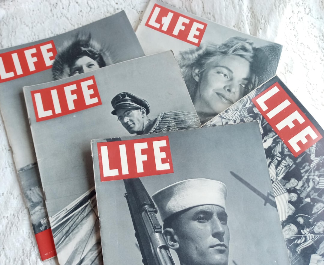 1940's Time Life Magazines!!! - Etsy