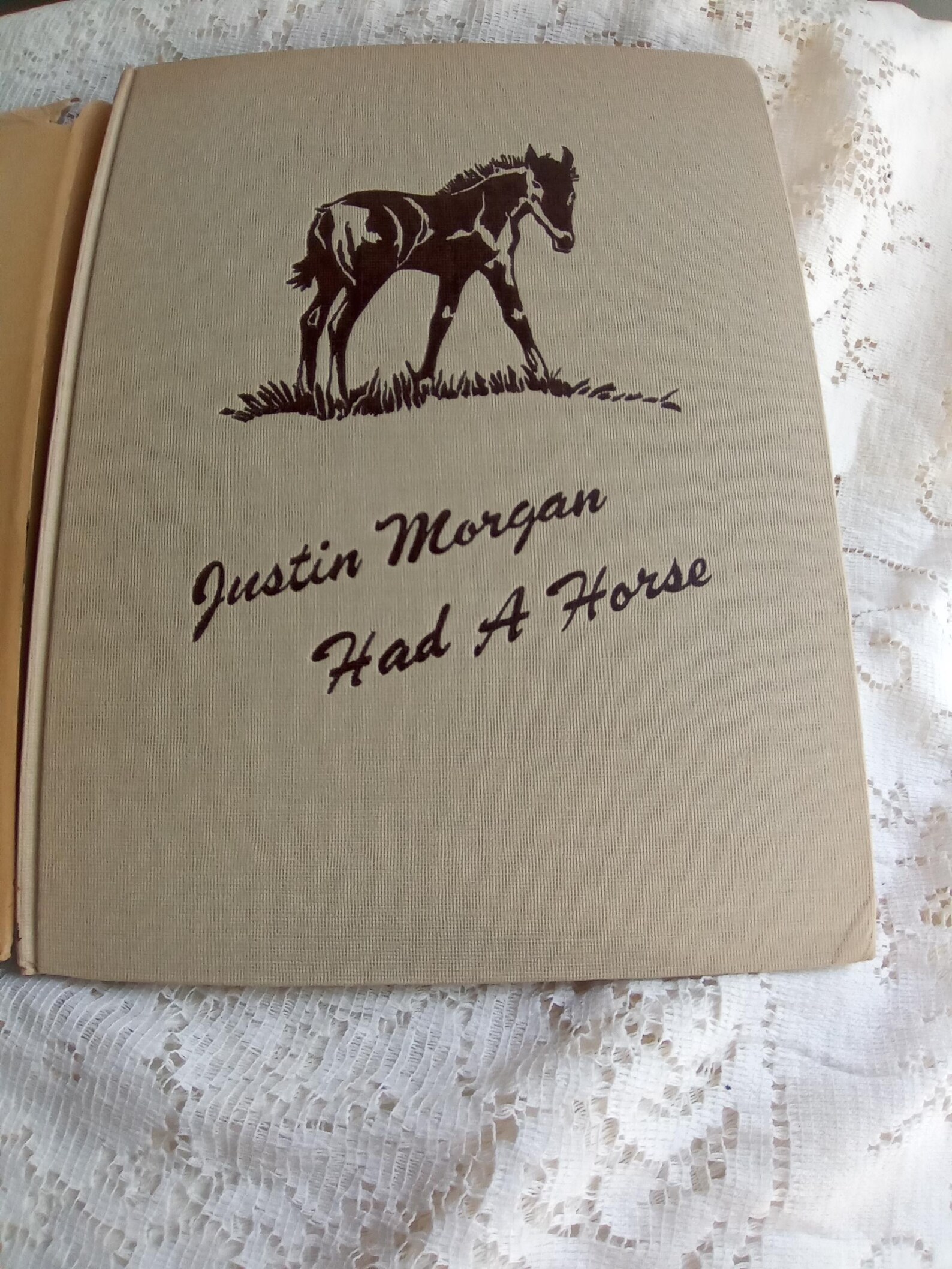 1947 Justin Morgan Had a Horse - Etsy