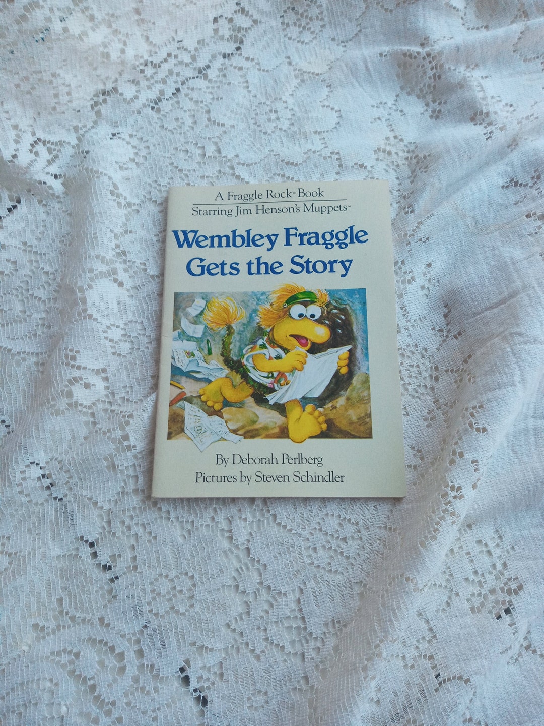 Wembley Fraggle 1984 RARE Fragile Rock Book - Etsy