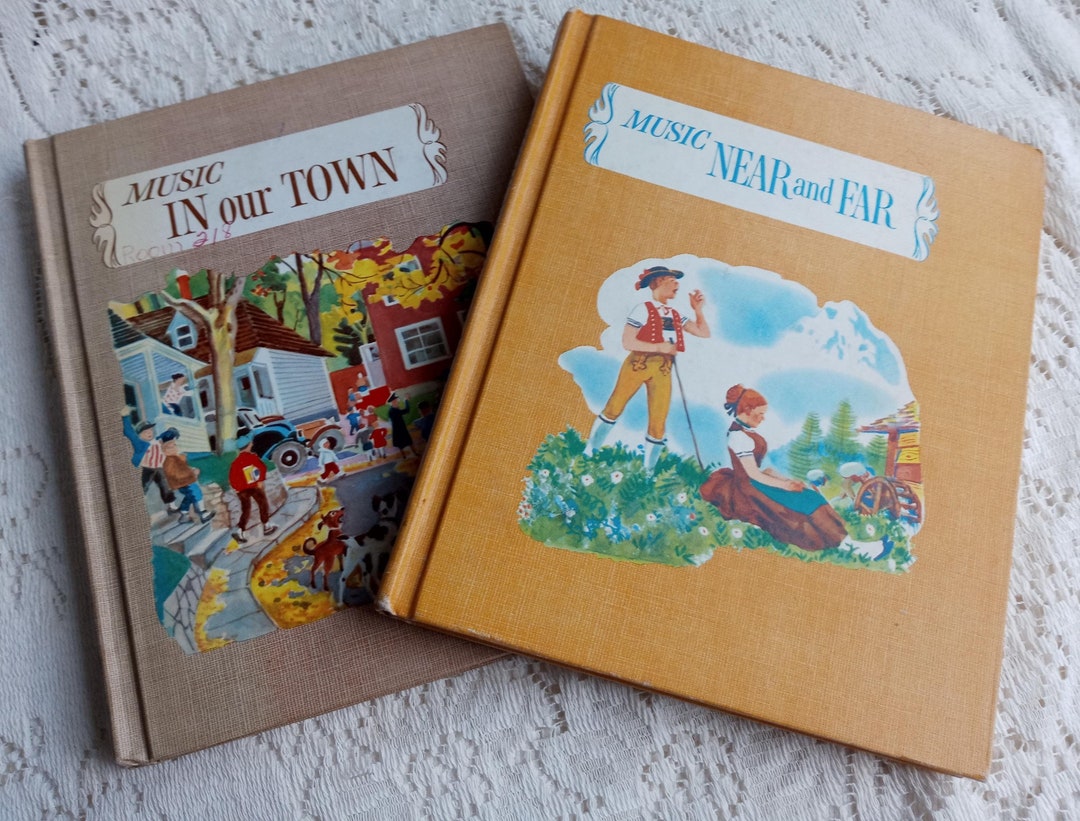 1956 Vintage Music Books - Etsy