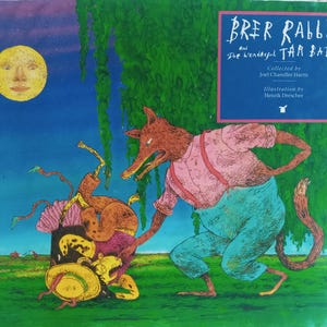 1990 Brer Rabbit and the Wonderful Tar Baby - Etsy