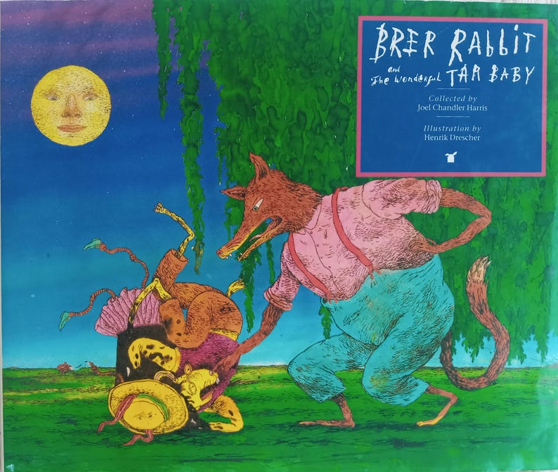 Brer Rabbit and the Tar Baby, 1990s Illustrated Hardcover - Etsy
