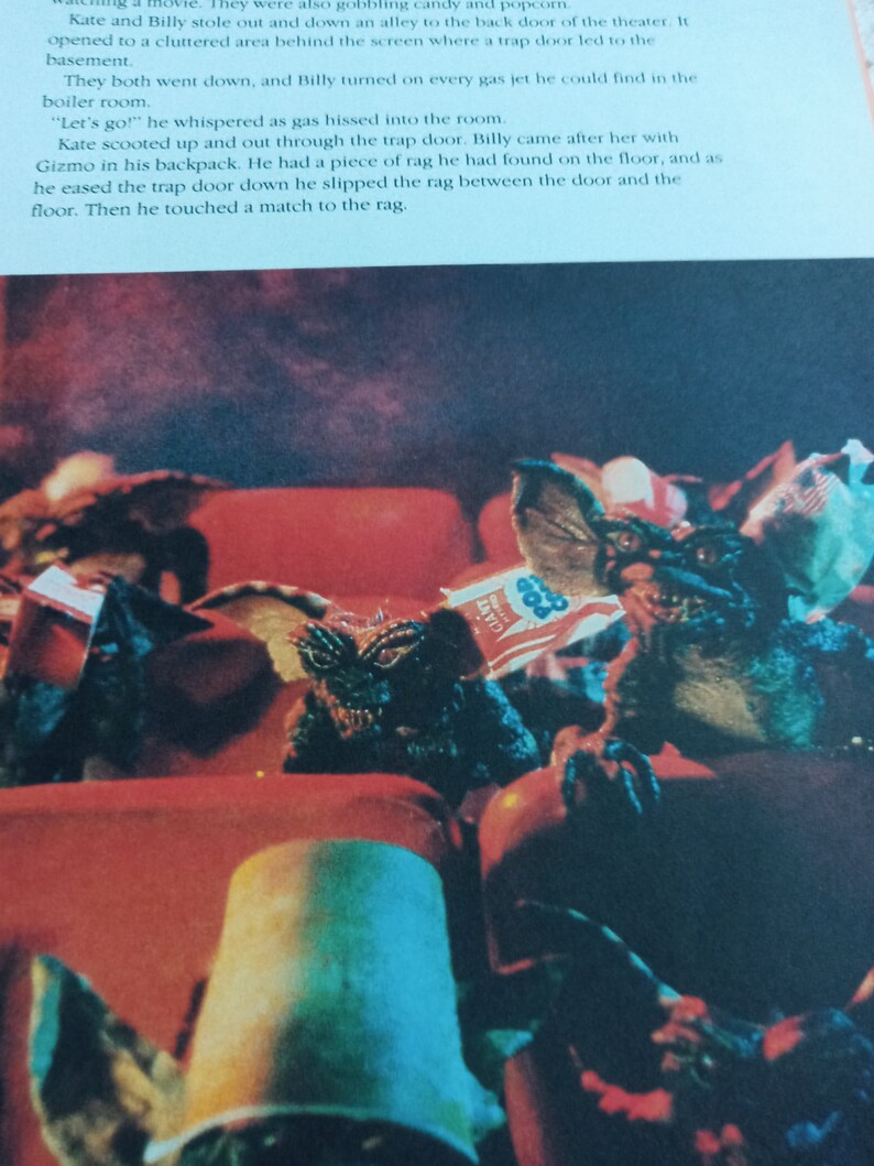 The Gremlins Storybook ** Hardcover ** - Etsy