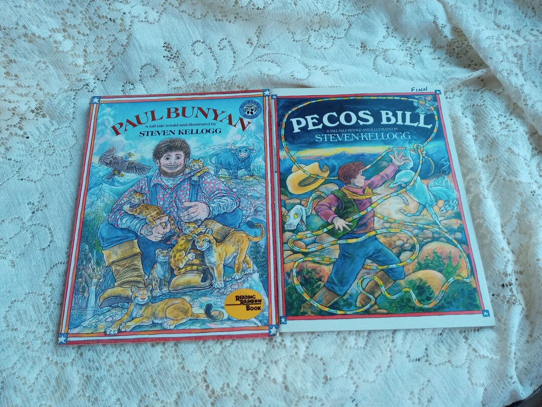 Paul Bunyan Pecos Bill SET!!! - Etsy