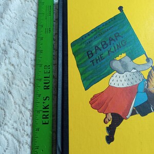 1960's 4-book Babar SET!!!! - Etsy